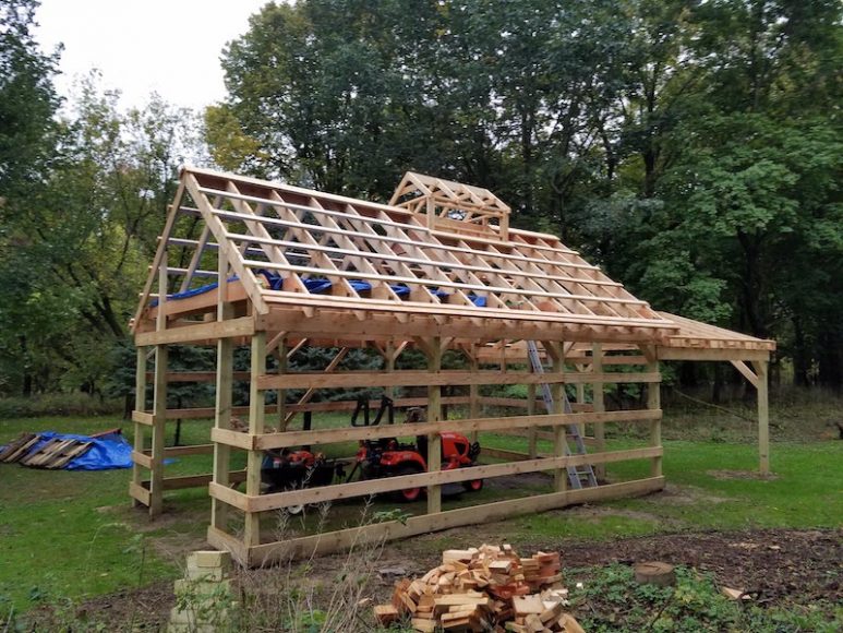 Building a Maple Sugar Shack | Relatively Random